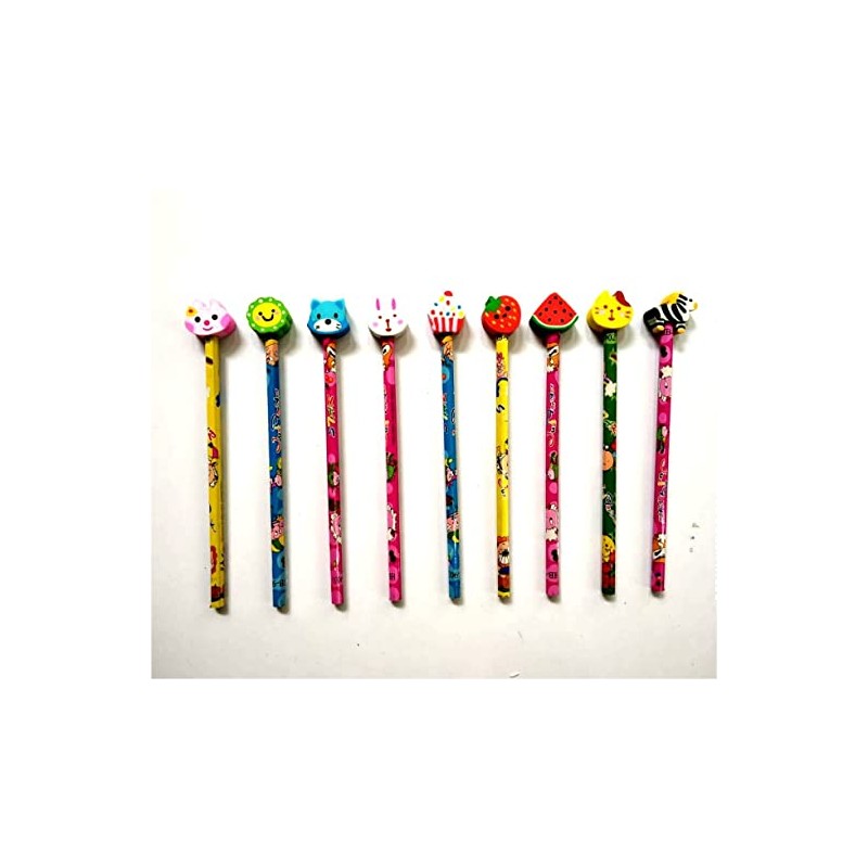 Cute Boom Pencil with eraser top - Birthday return gifts for kids and ...