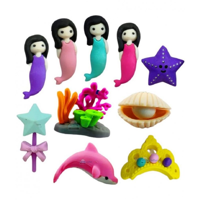 Mermaid Eraser