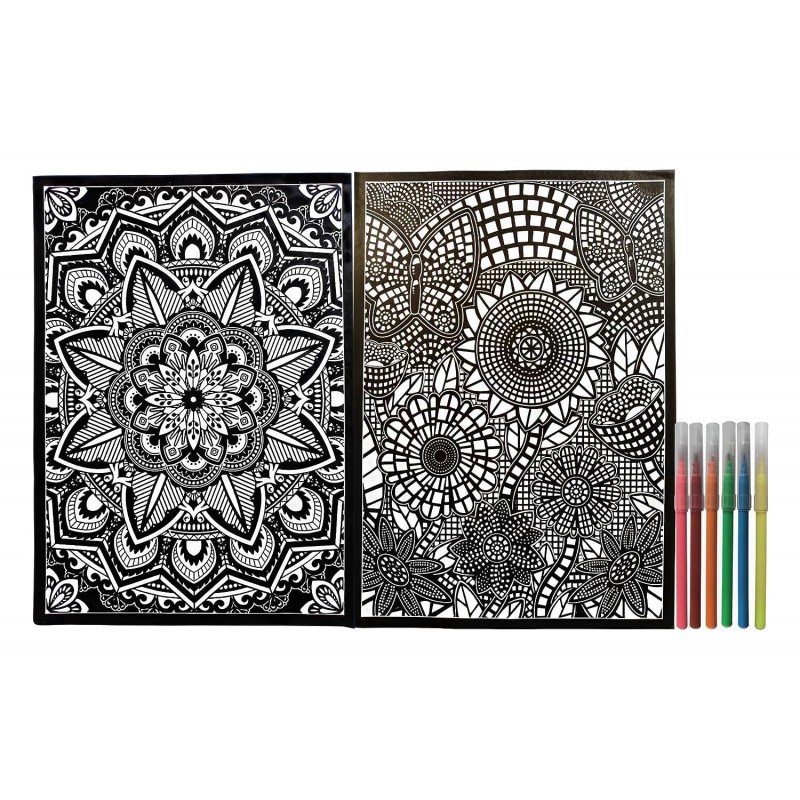 Velvet Mandala-Fuzzy Poster