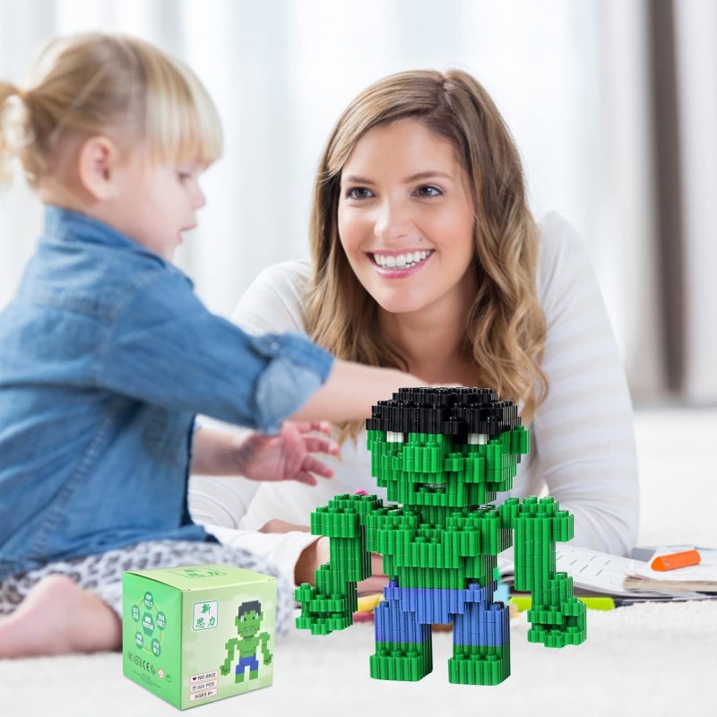 Mini Building Blocks-Hulk