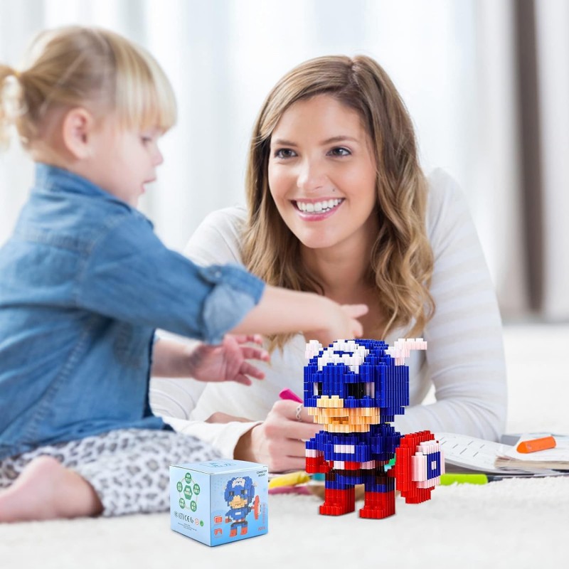 Mini Building Blocks-Captain America